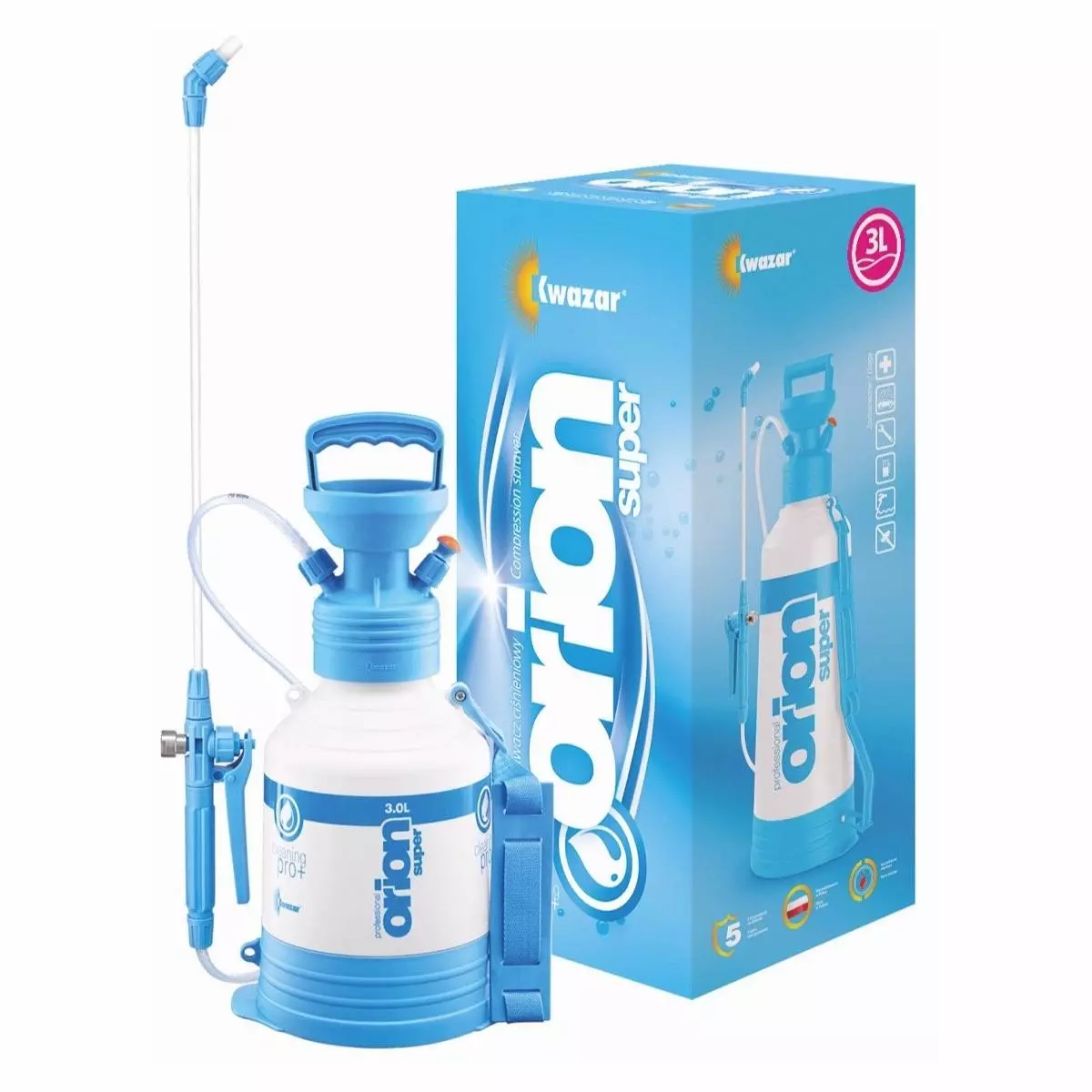 Kwazar Orion Super Pro+ Pump-Up Sprayer | Kwazar