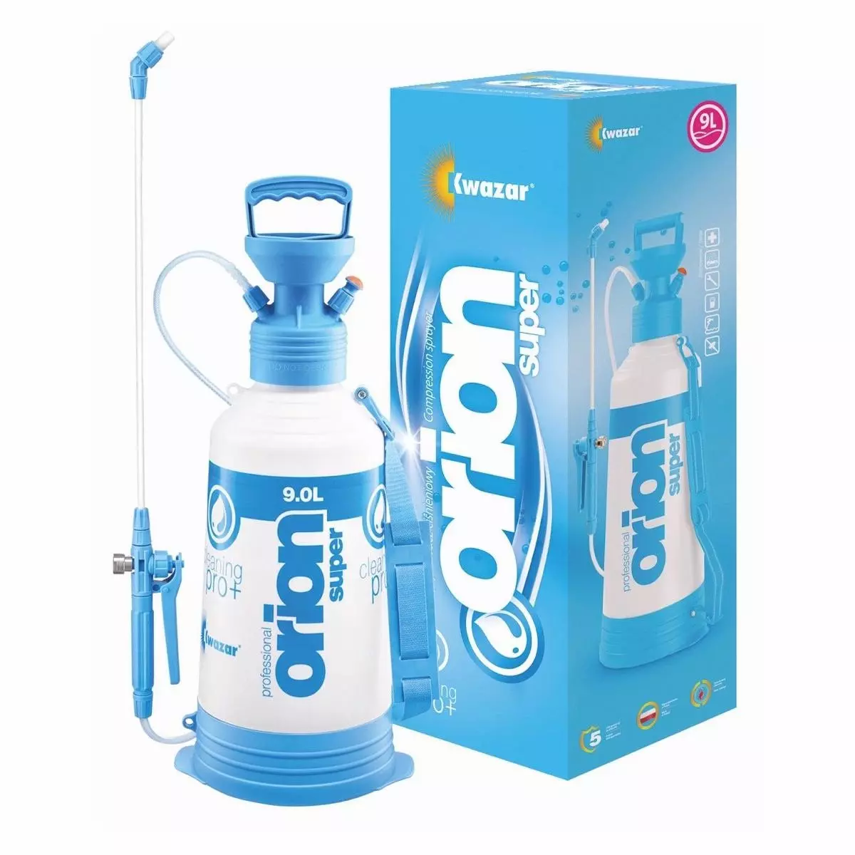 Kwazar Orion Super Pro+ Pump-Up Sprayer | Kwazar
